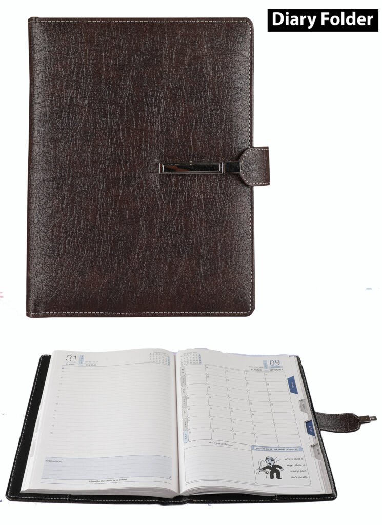 Leather business diary - Samay Solutions